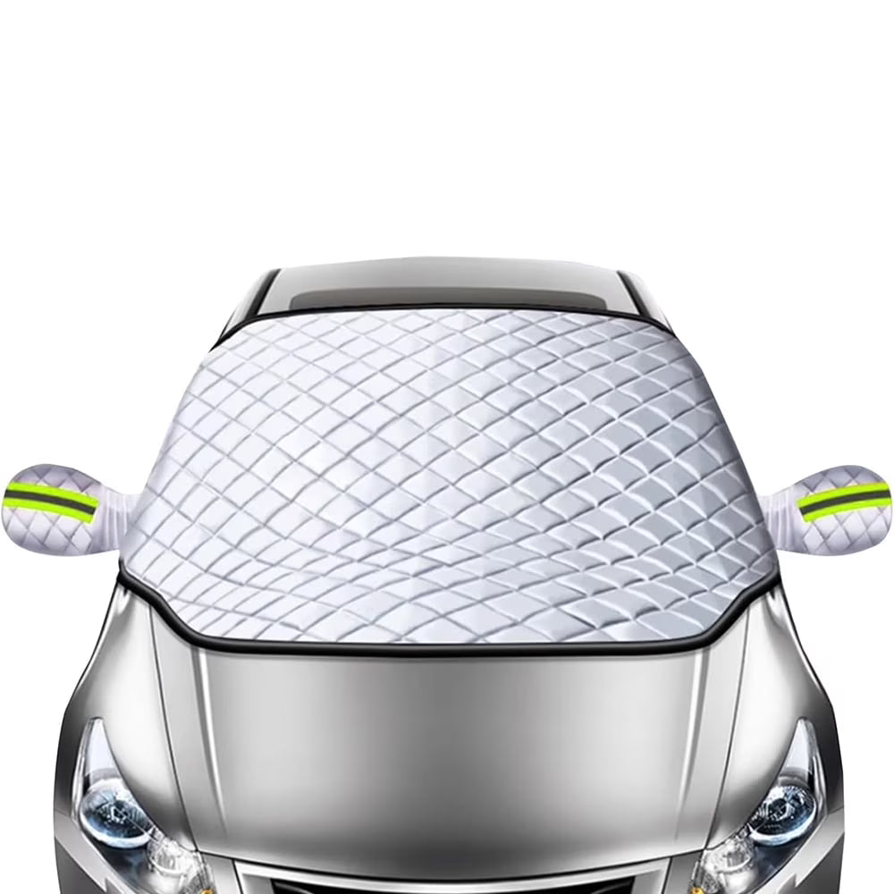 anti-ice, anti-snow, and anti-frost car windshield cover ultra-thick ...