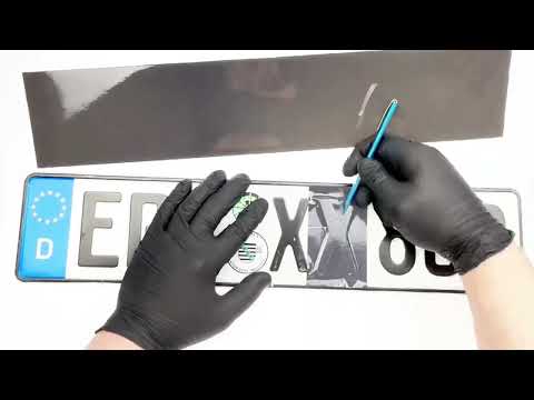 Nanofilm Ecoslick - For 2 license plates (European version) – Alite